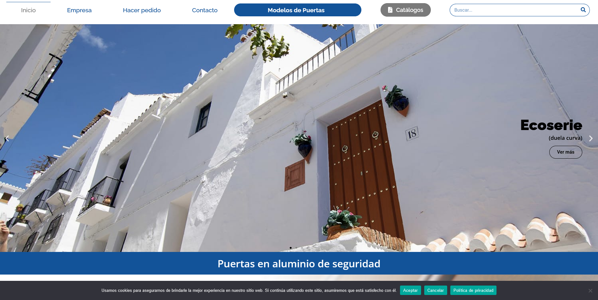 Nuevo diseño web para Door Puertas
